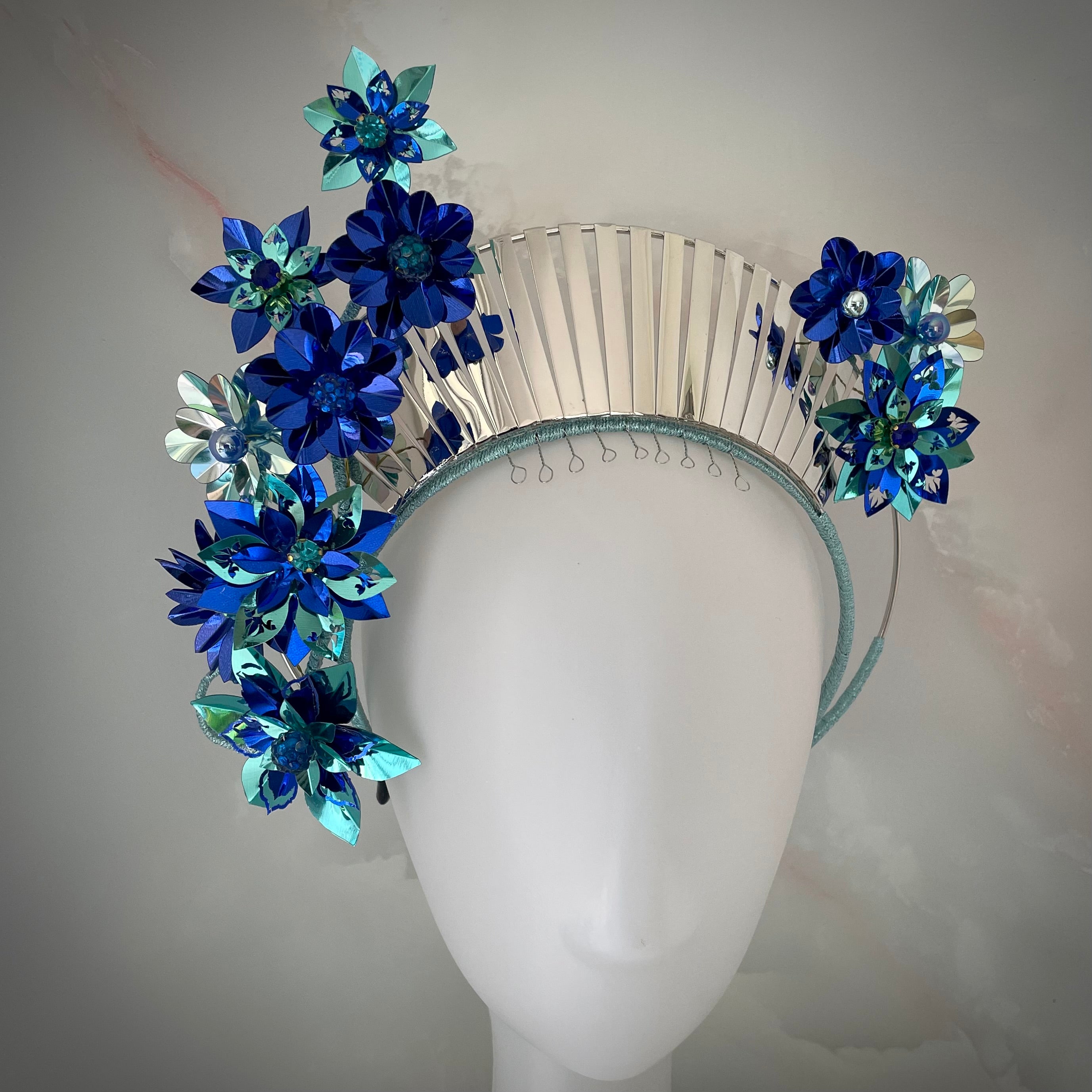 Mrs Tiffany headpiece – Lisa Nash Millinery